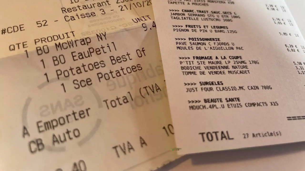L’impression systématique du ticket de caisse, c'est terminé à compter ...