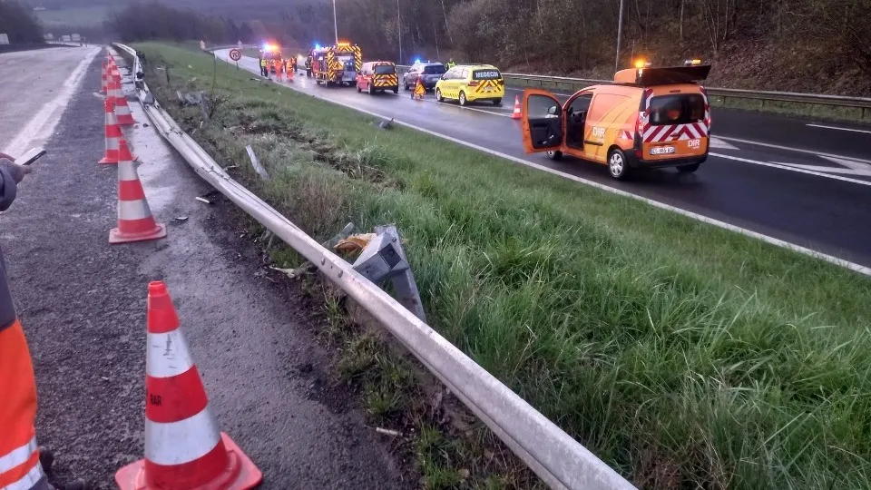 Accident sur l'autoroute : un homme en urgence absolue