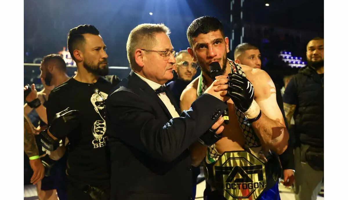 Youssef Boughanem remporte son deuxième combat MMA par KO