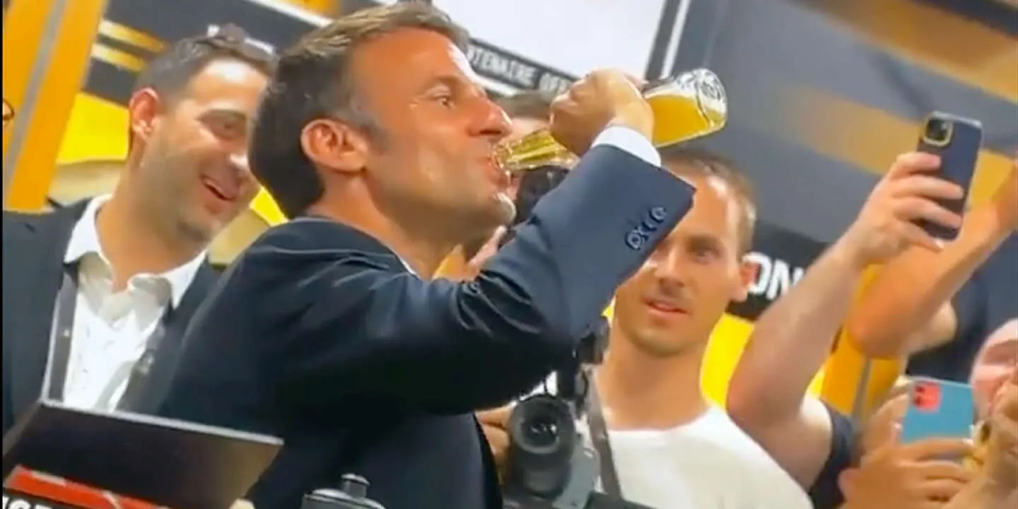 Macron : bourré dans un PMU, cette vidéo fait polémique