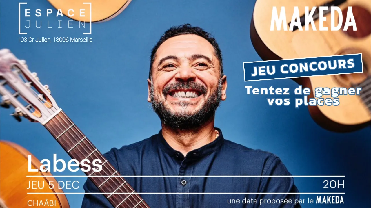 Gagnez vos places pour le concert de Labess à Marseille