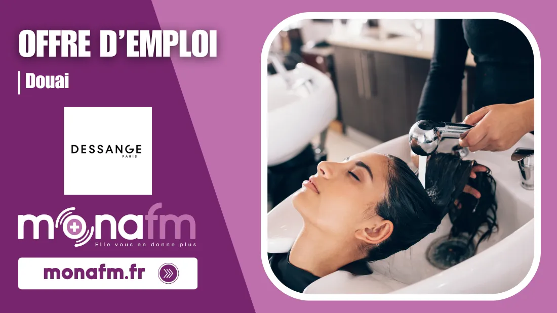 Le salon de coiffure Dessange à Douai recrute un(e) coiffeur(se) mixte en CDI