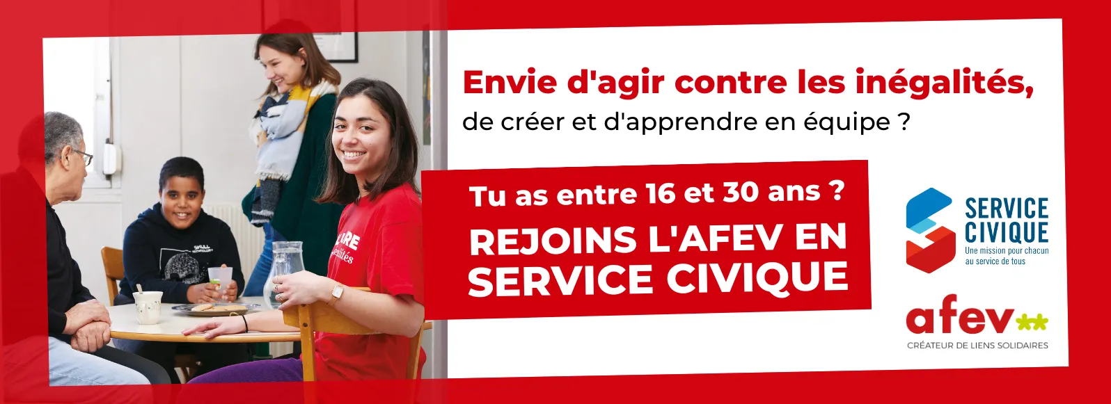 L’Afev lance sa 3ème « promo apprentis solidaires
