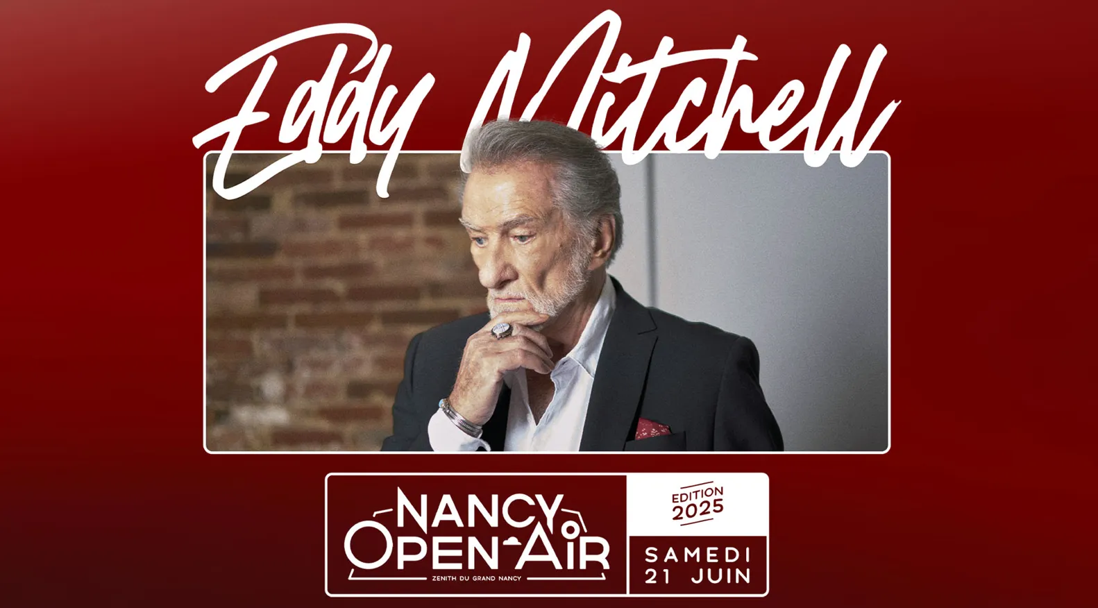Nancy Open Air 2025 : Eddy Mitchell sera sur scène le 21 juin