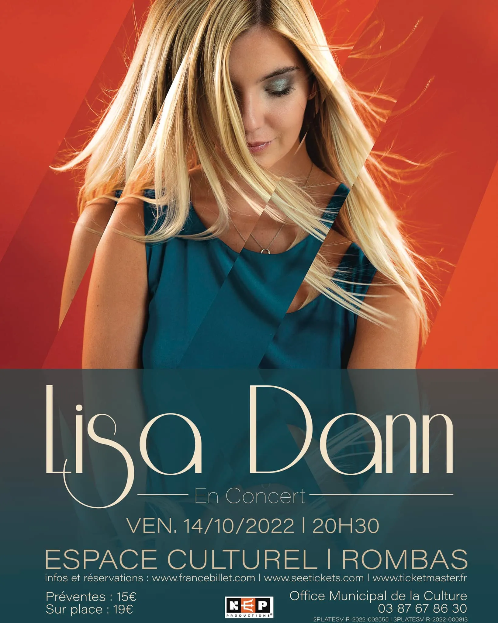 Vos invitations pour le concert de Lisa Dann à Rombas