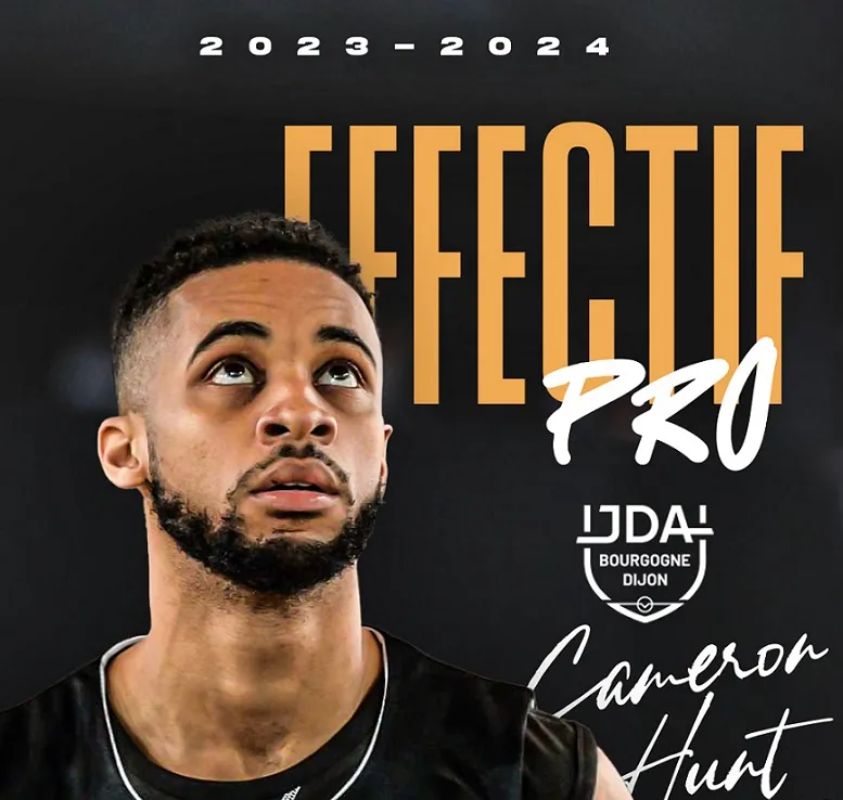 L’arrière américain Cameron Hunt signe à la JDA