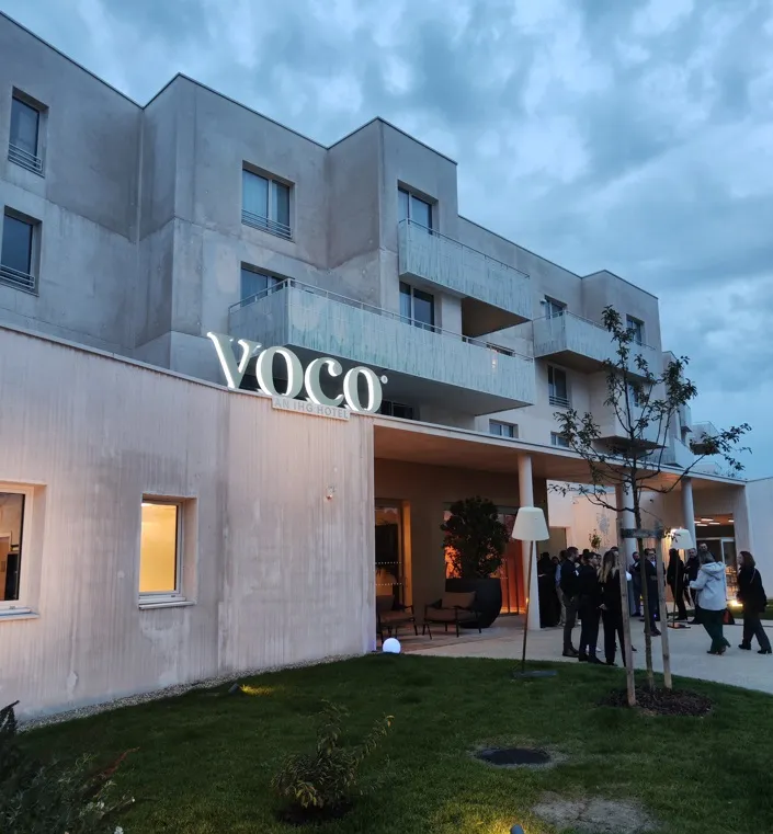 L’hôtel VOCO Beaune a été inauguré en grandes pompes hier soir.