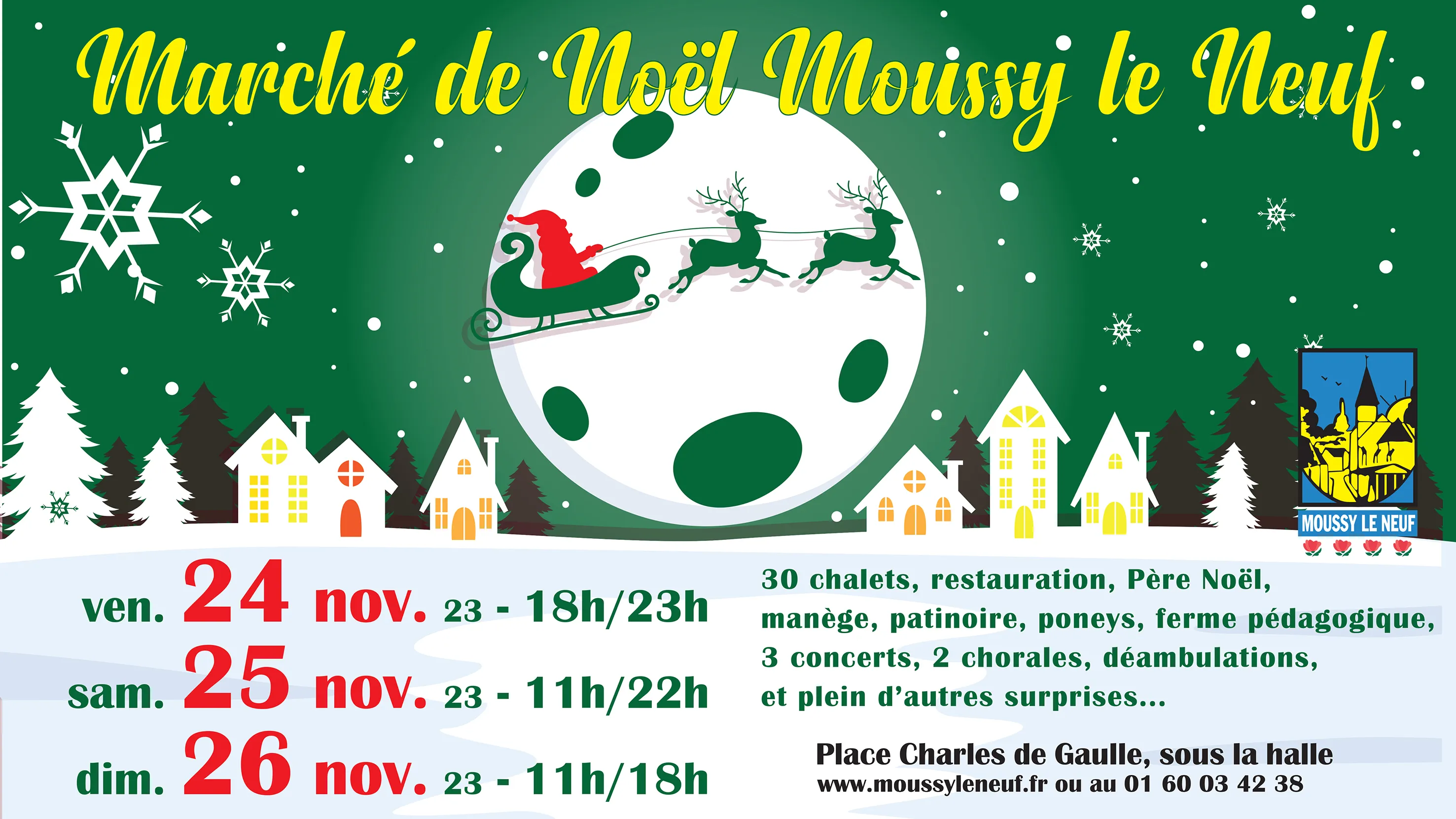 EVASION - Marché de Noël de Moussy le neuf