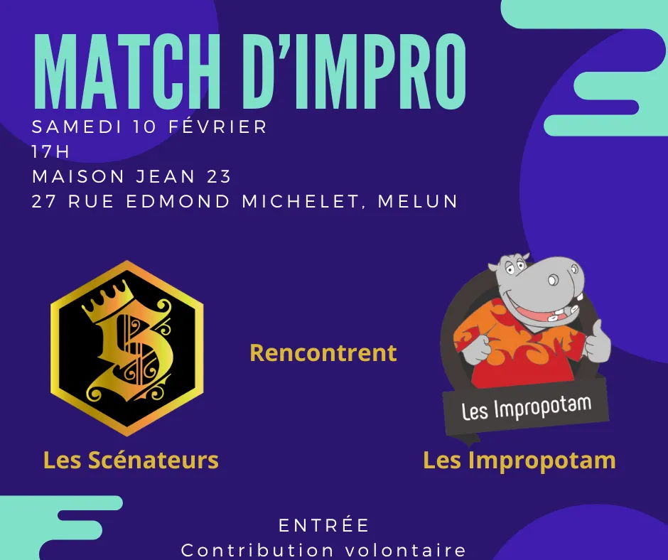 EVASION - Match d'improvisation - Entrée libre