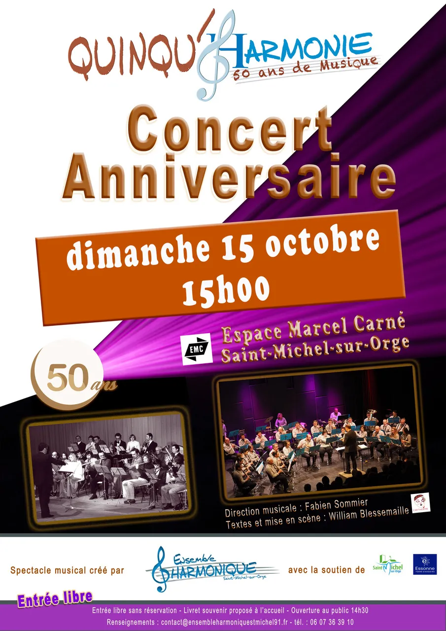EVASION - Quinqu'harmonie, 50 ans de musique