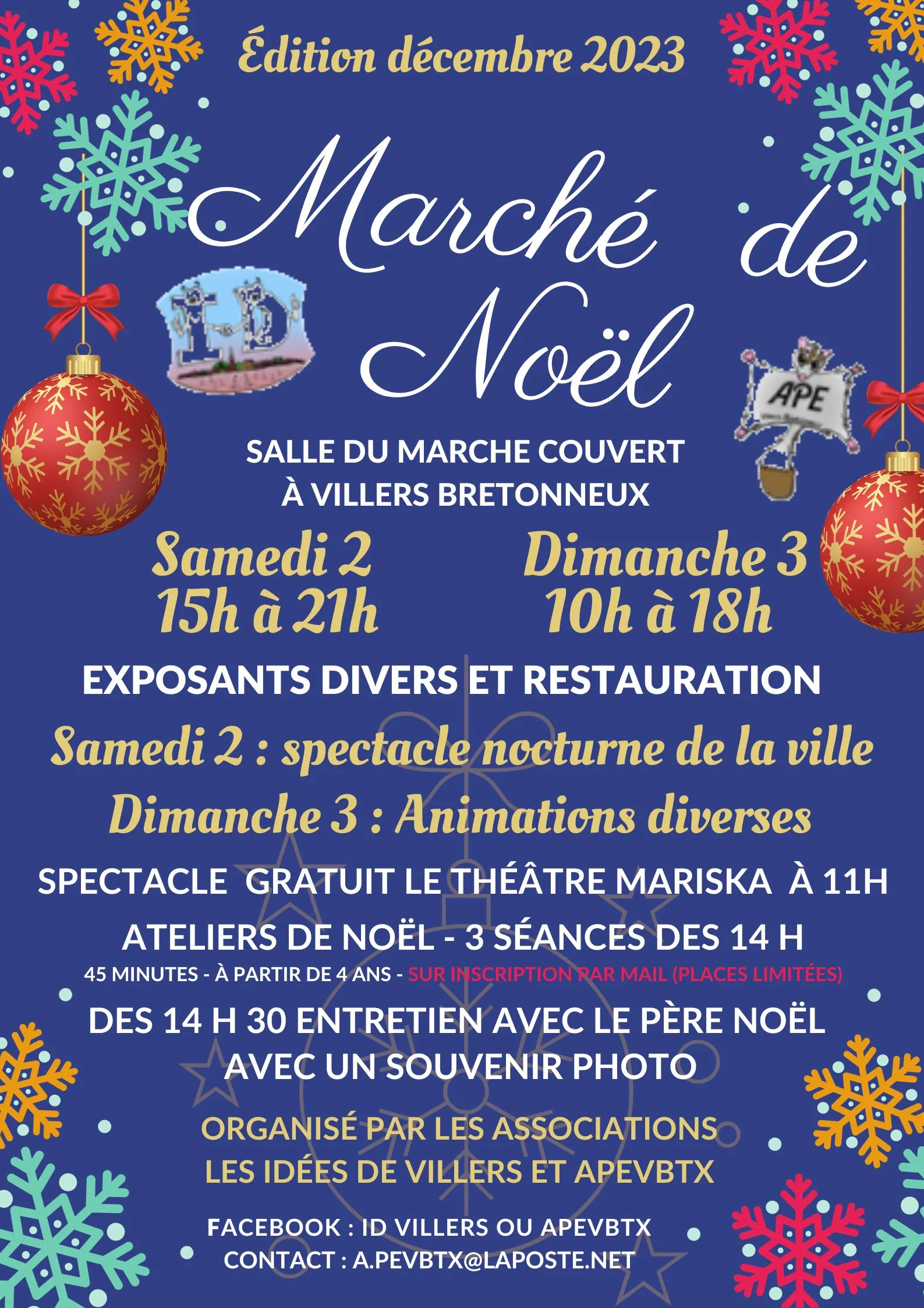 EVASION - MARCHE DE NOEL DE VILLERS BRETONNEUX