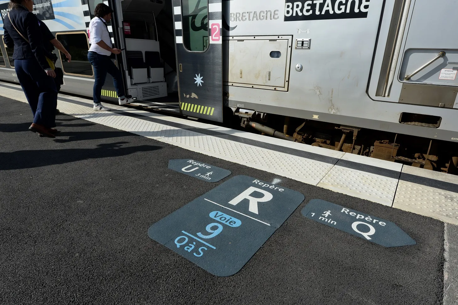 Rennes. Le dispositif "Deux trains sur une même voie" entre en gare ...