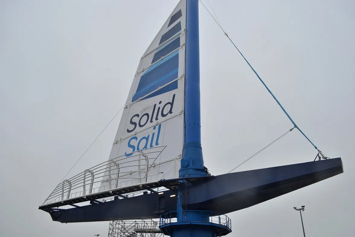 Solid Sail, la voile du futur construite à Saint-Nazaire - HIT WEST