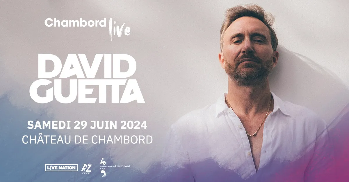 RADIO FG David Guetta au château de Chambord en juin 2024