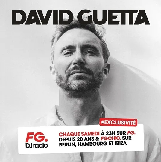 RADIO FG Lancement de la webradio éphémère "FG x David Guetta"