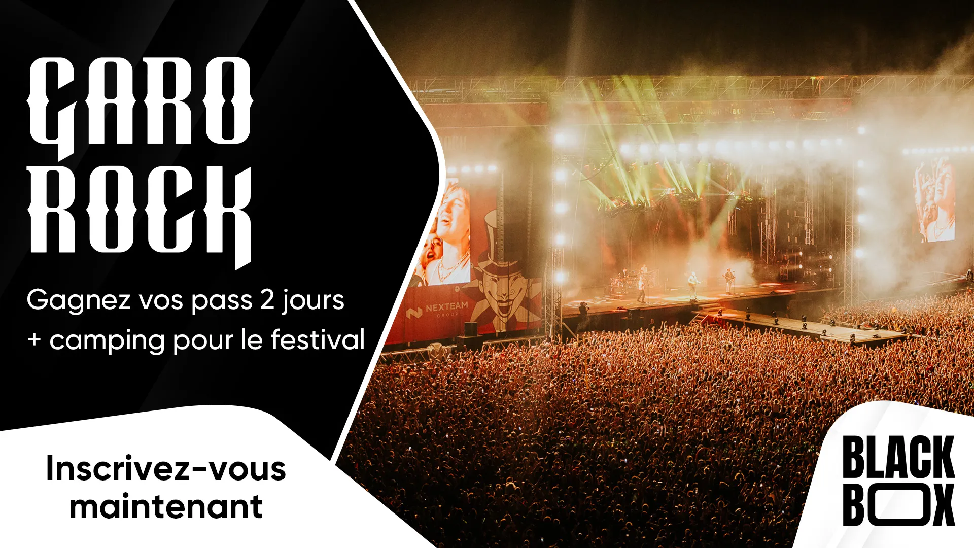 Garorock : gagnez vos pass 2 jours + camping pour le festival