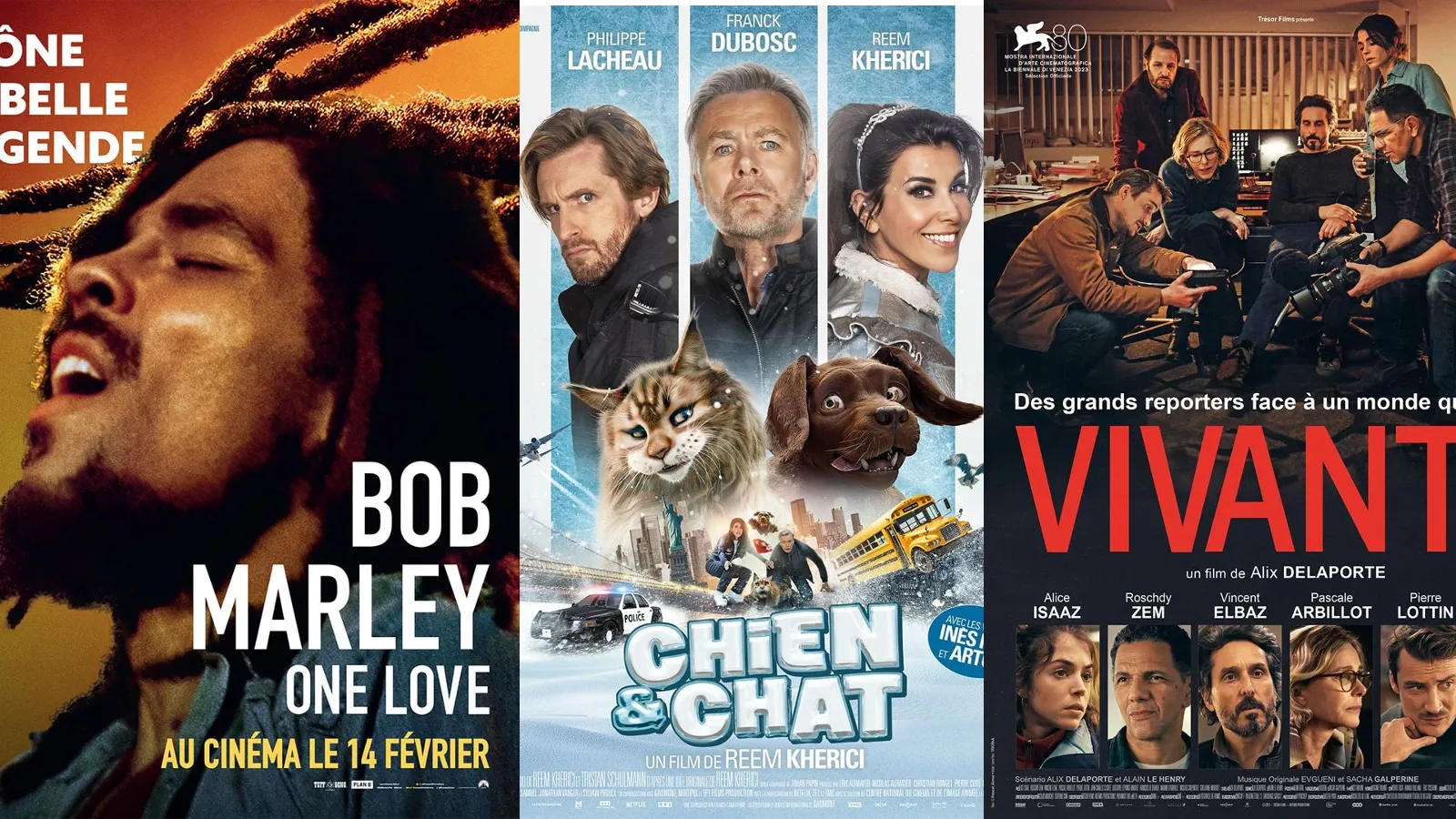 La chronique ciné d’Iris : "Chien et Chat", "Vivants" et "Bob Marley ...