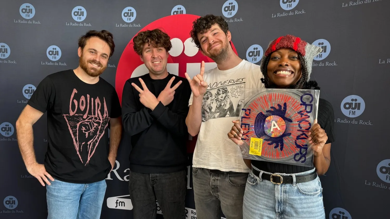 Réécoutez l’interview de Crackups ! - OUI FM