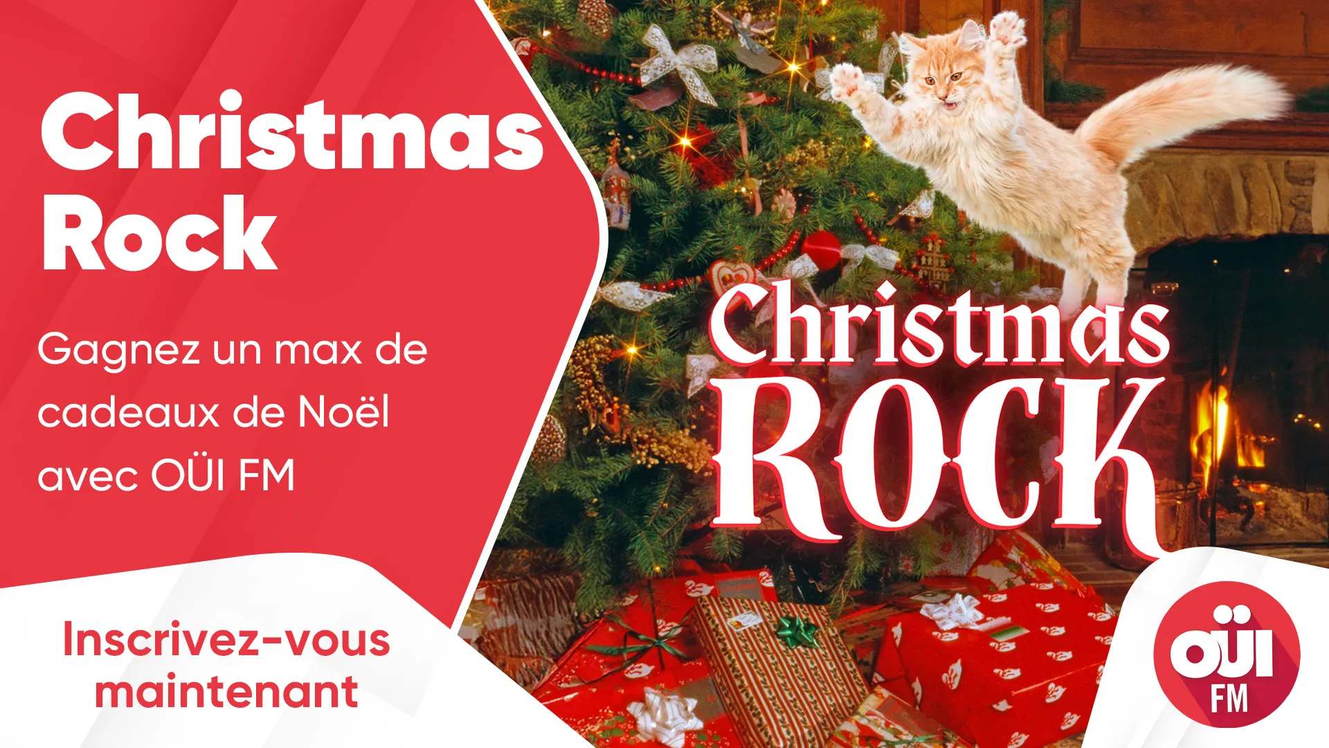 Christmas Rock : gagnez un max de cadeaux de Noël avec OÜI FM - OUI FM