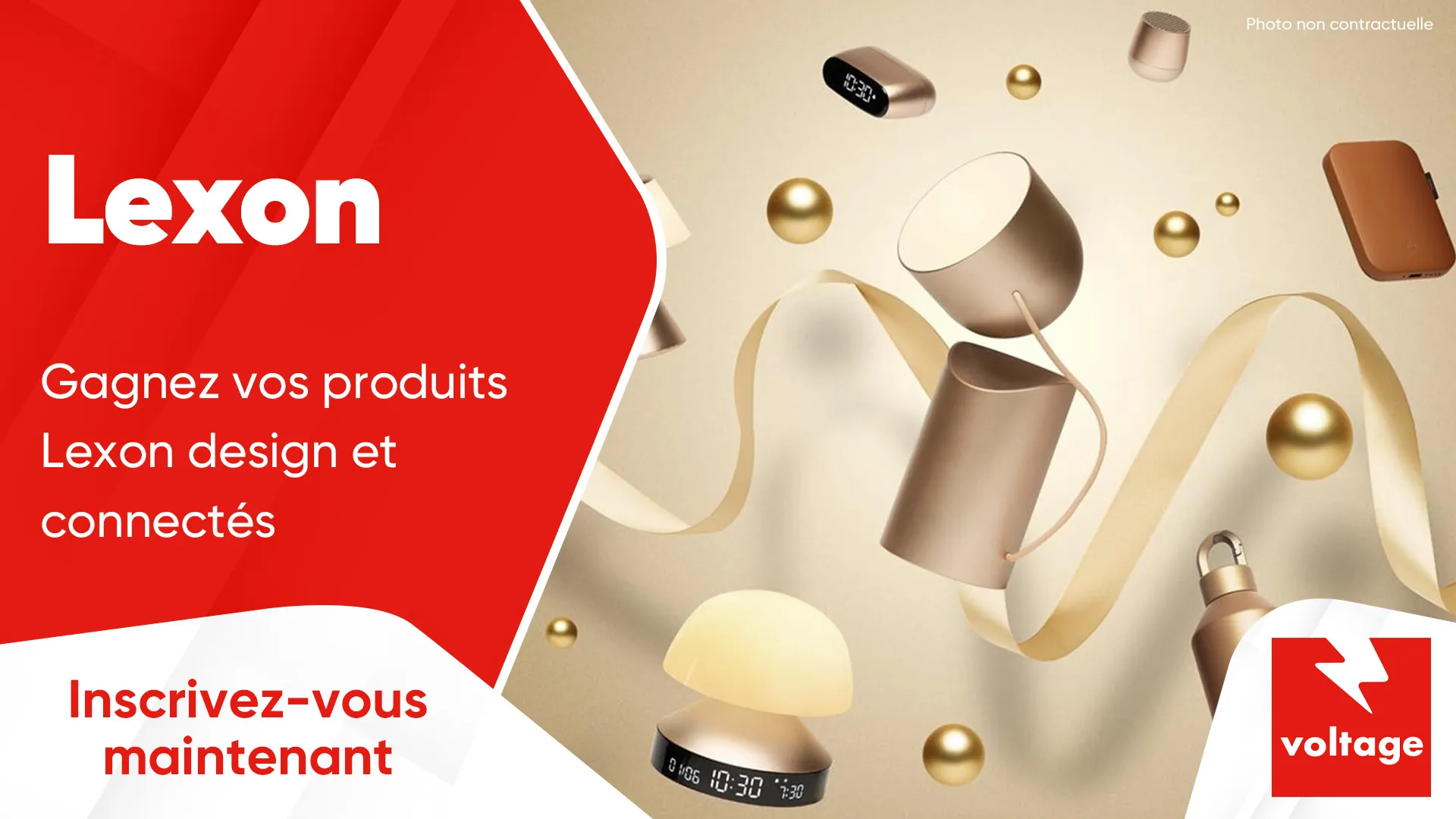 Lexon : gagnez vos produits Lexon design et connectés