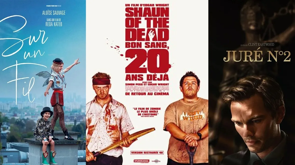 "Juré n°2”, “Sur un fil”, “ Shaun of The Dead” : au cinéma le 30 octobre