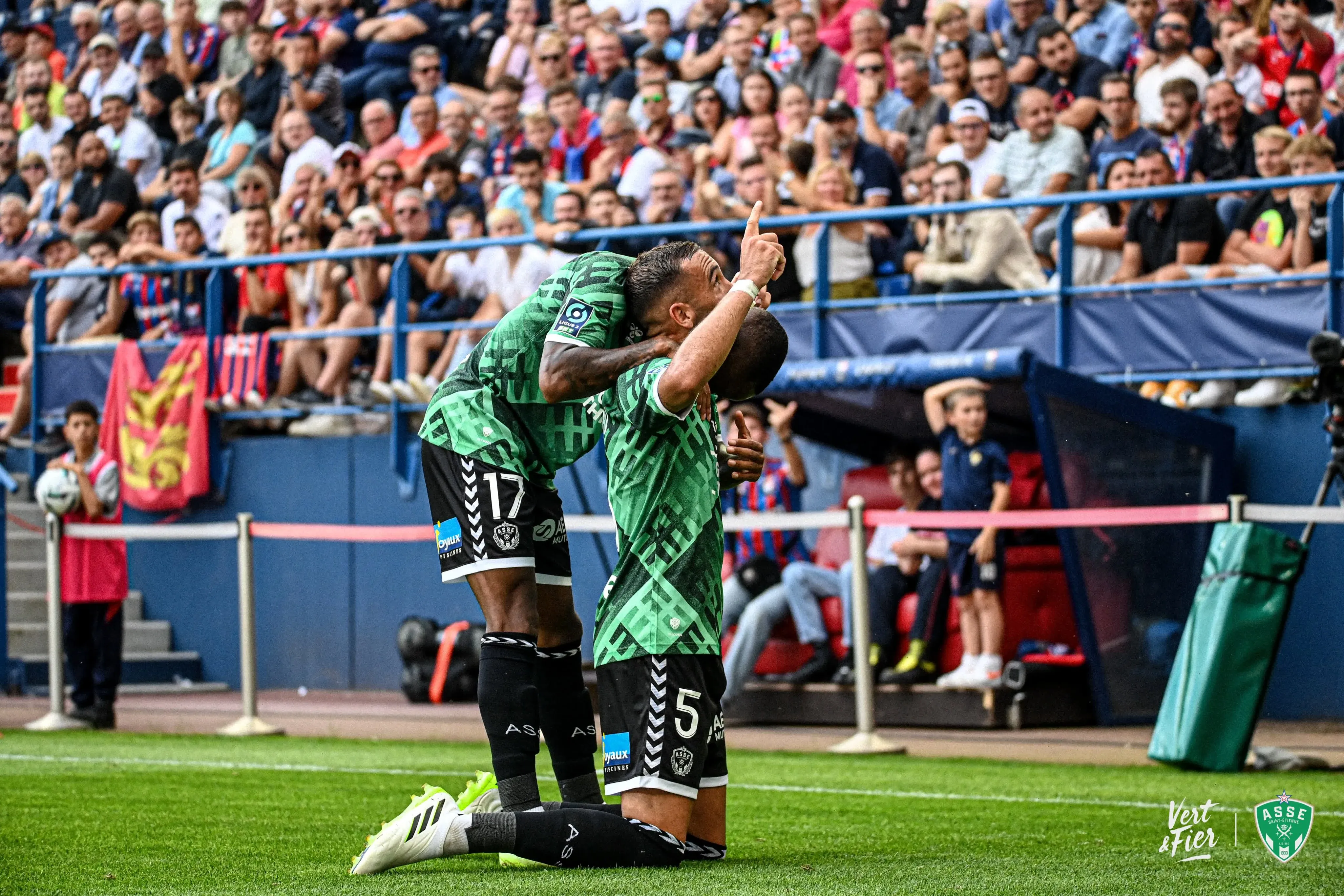 Caen 1-2 ASSE : la bataille de Caen remportée par les Verts