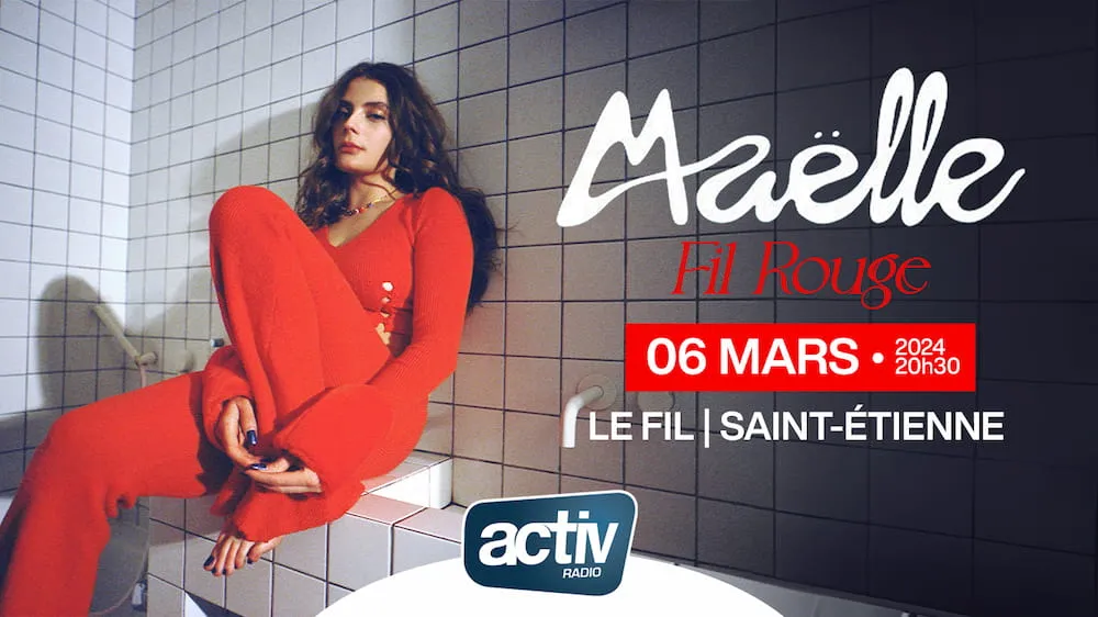 Maëlle en direct sur ACTIV avant son concert au Fil