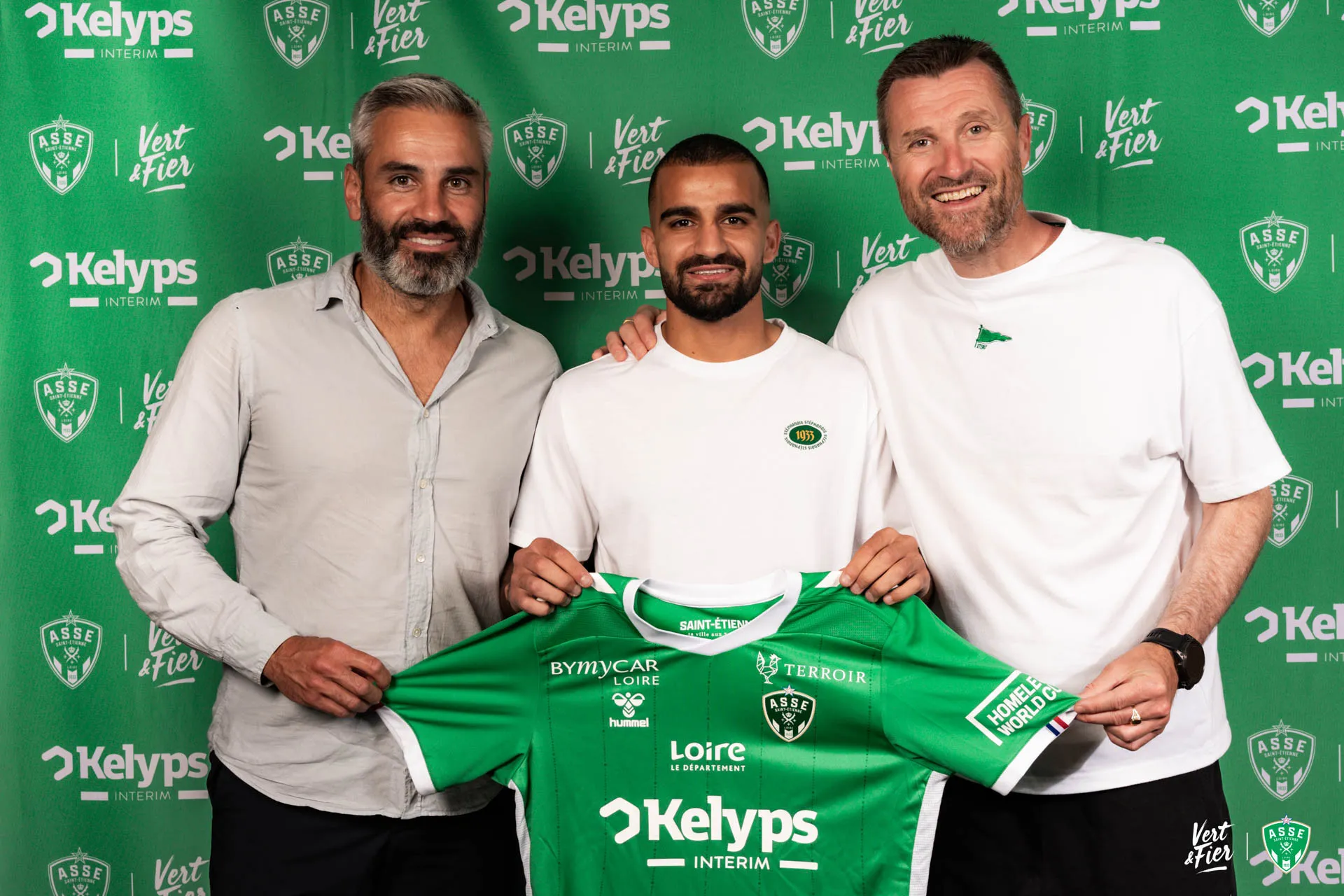 Mahmoud Jaber, 3e recrue du mercato des Verts