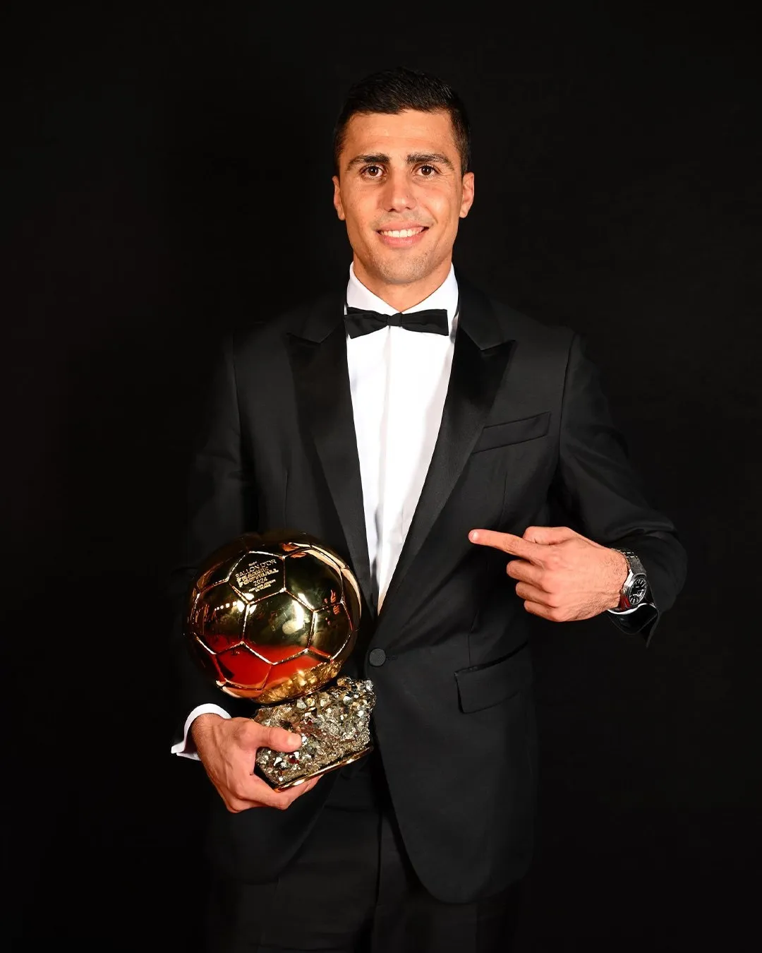 Rodri décroche le Ballon d'Or, Saliba à la 24e place