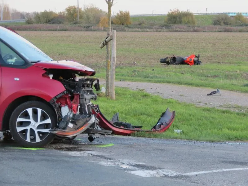 Un motard gravement blessé dans un accident à Audruicq