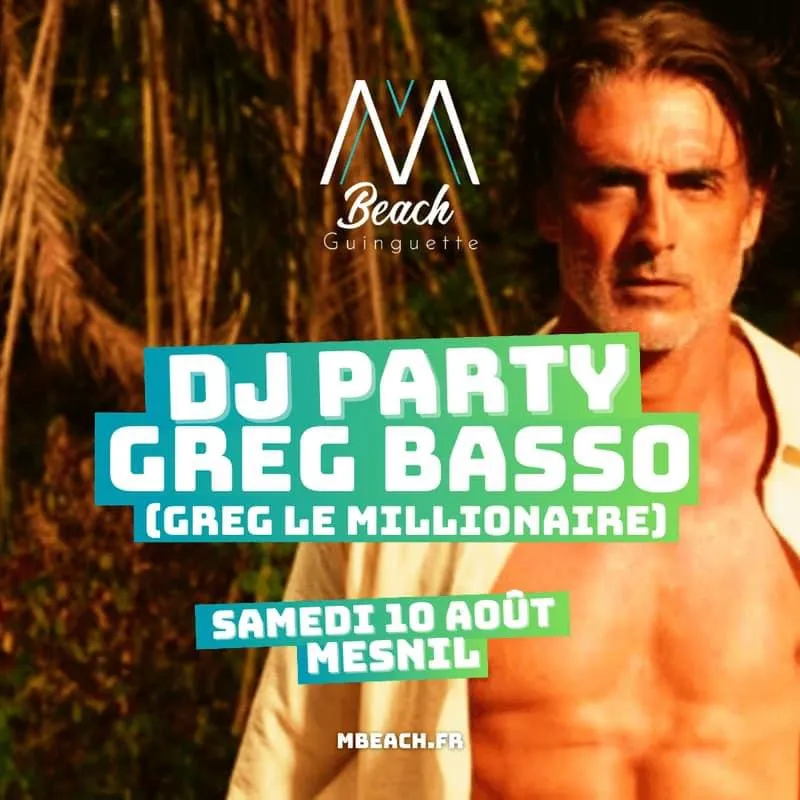 Actus - Champagne FM - Greg Basso au M Beach