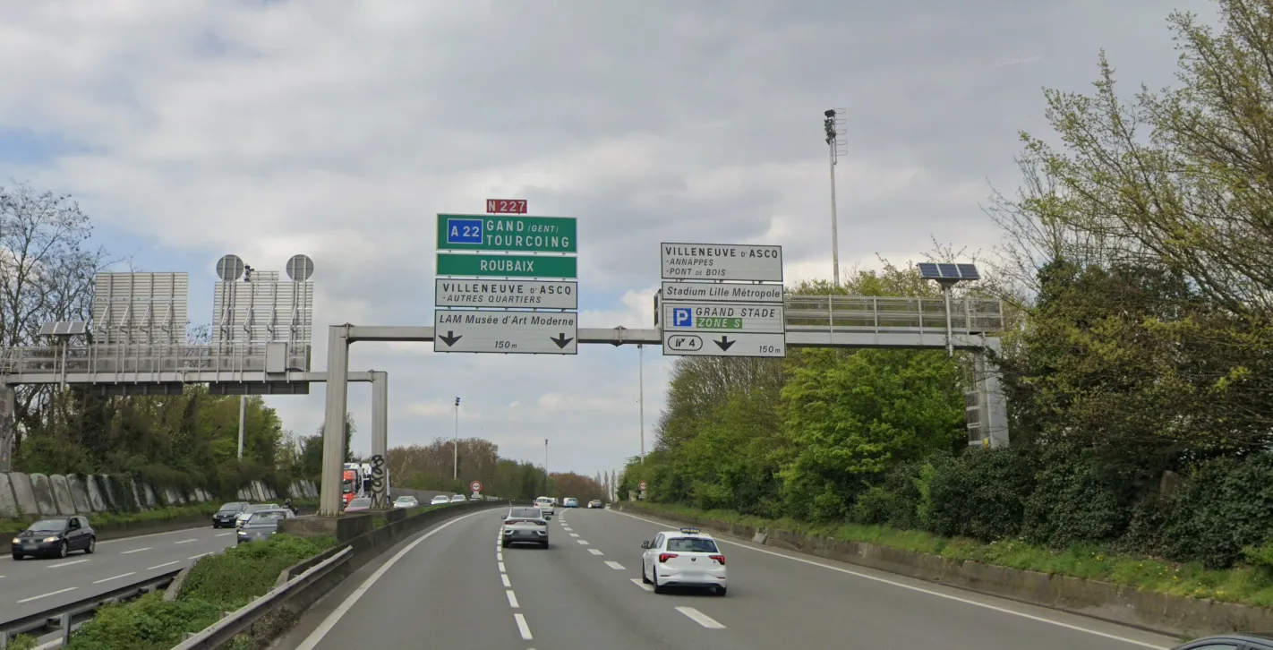 Métropole lilloise : une nouvelle portion de la voie rapide passe à 70 km/h