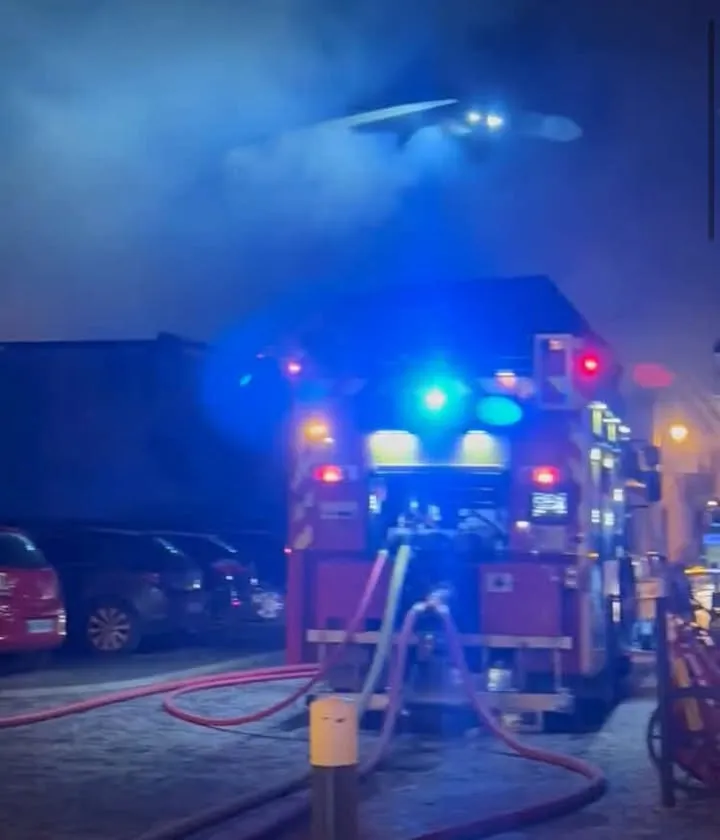 Actus - Champagne FM - Un important incendie en cours