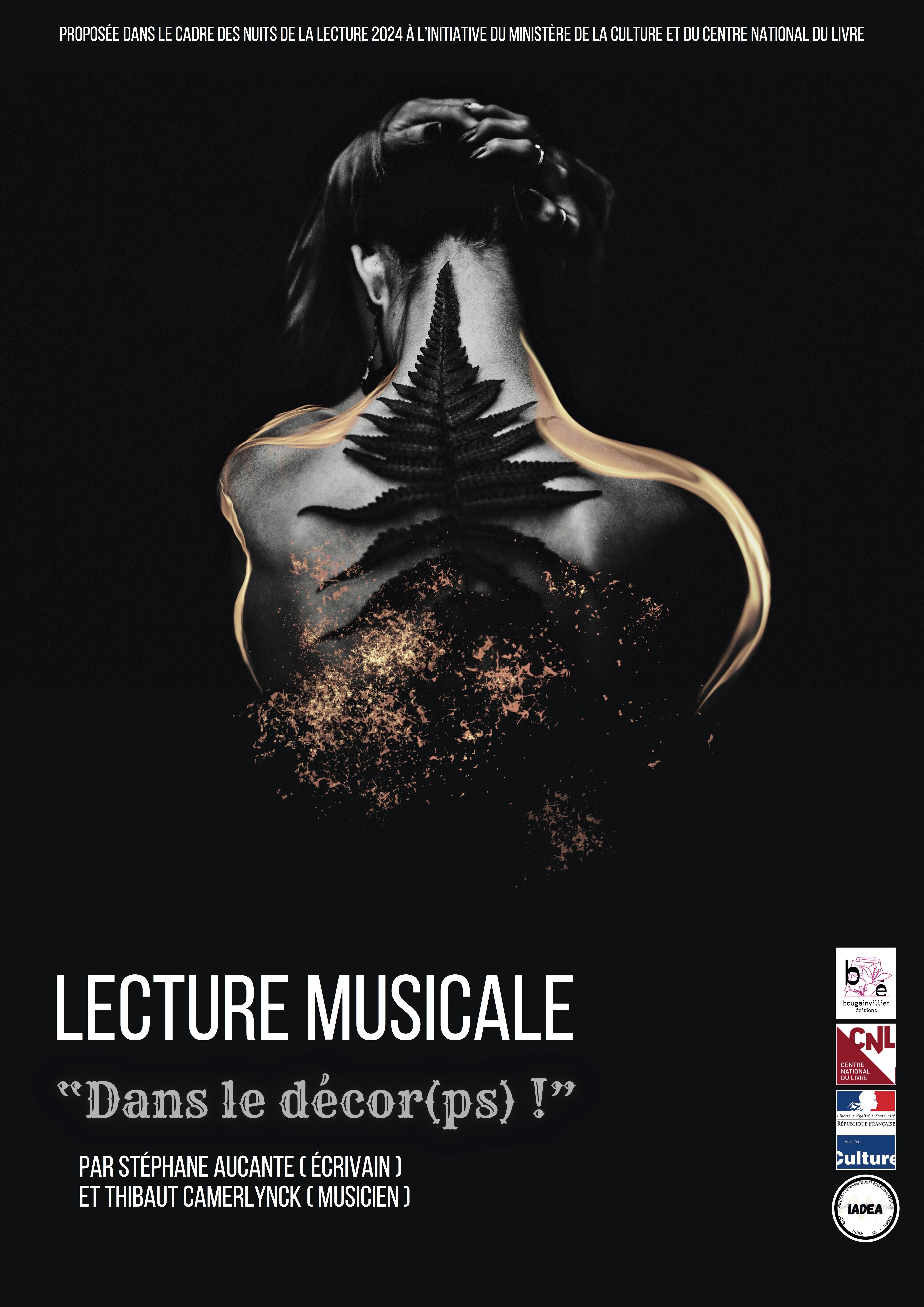 Lecture musicale "Dans le décor(ps)" le 19 Janvier à Wormhout