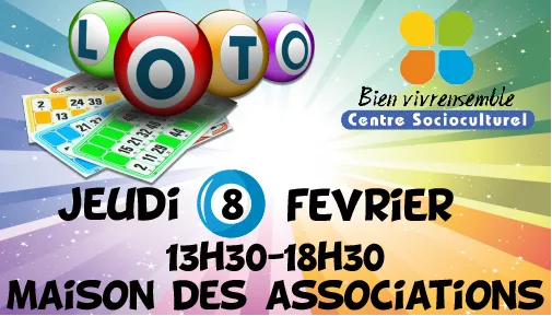 LOTO à Loon Plage le 8 Février