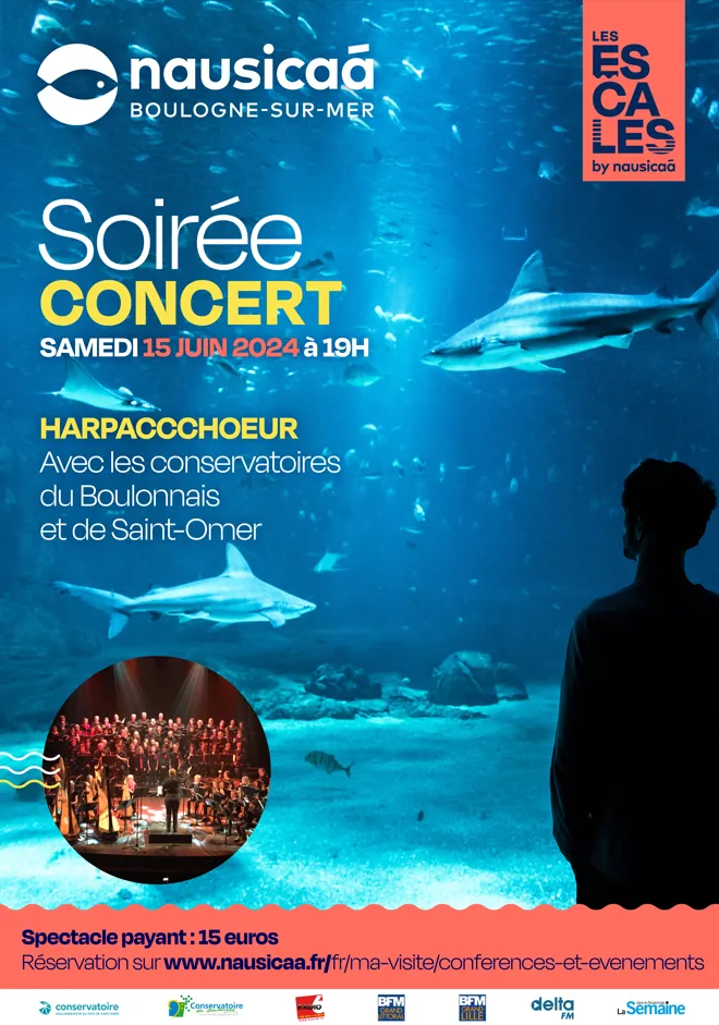 Soirée-Concert Harpacchoeur : un ensemble musical à Nausicaa