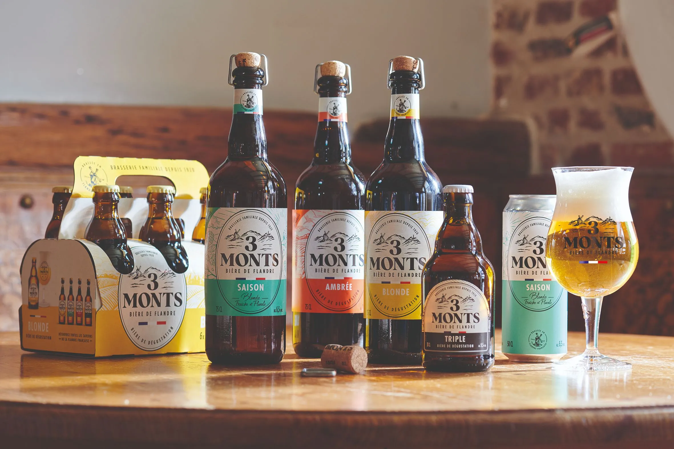 Une Bière Blanche Enfin Brassée Par La Brasserie 3 Monts