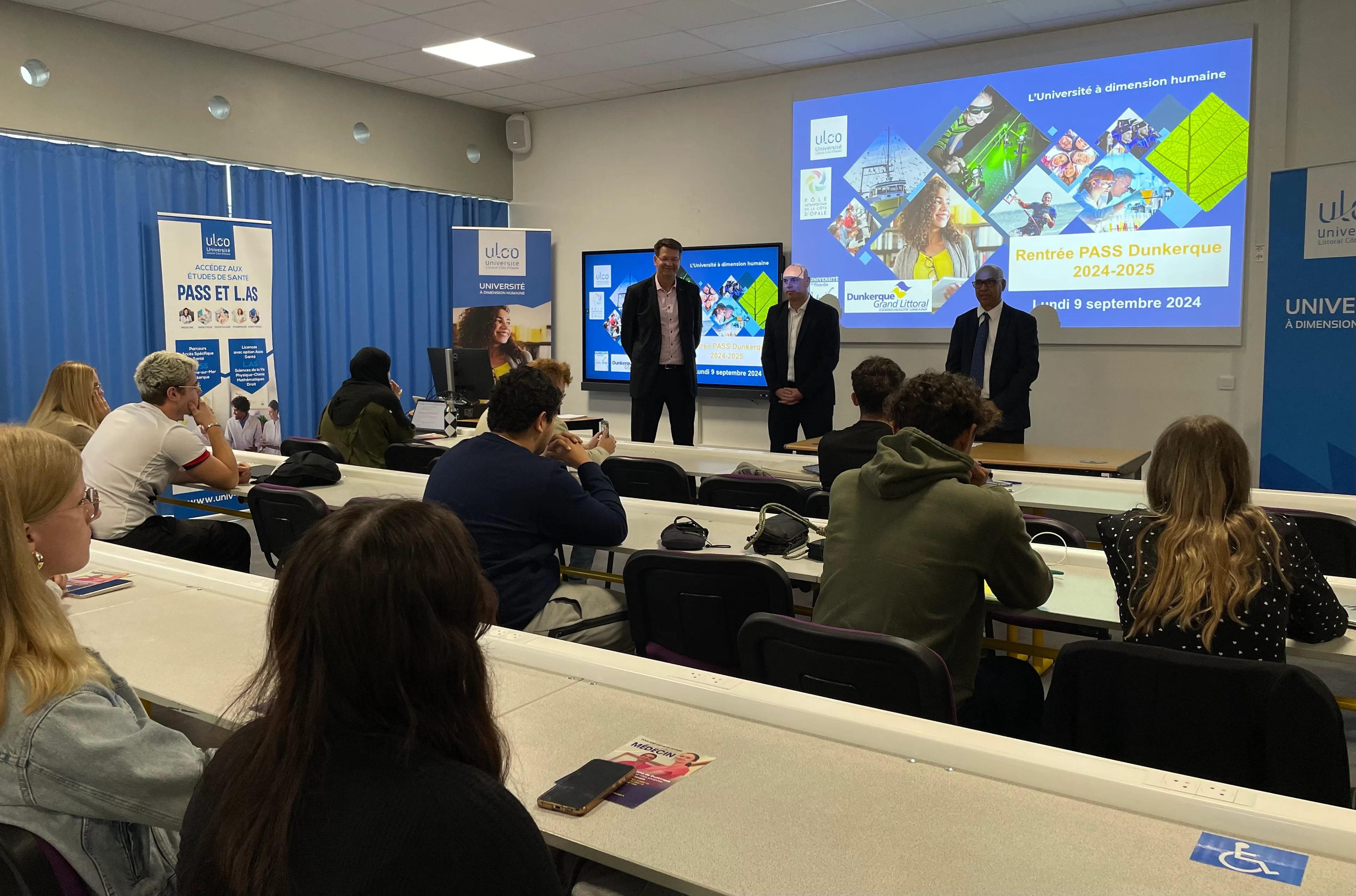 Dunkerque : les futures blouses blanches ont fait leur première rentrée