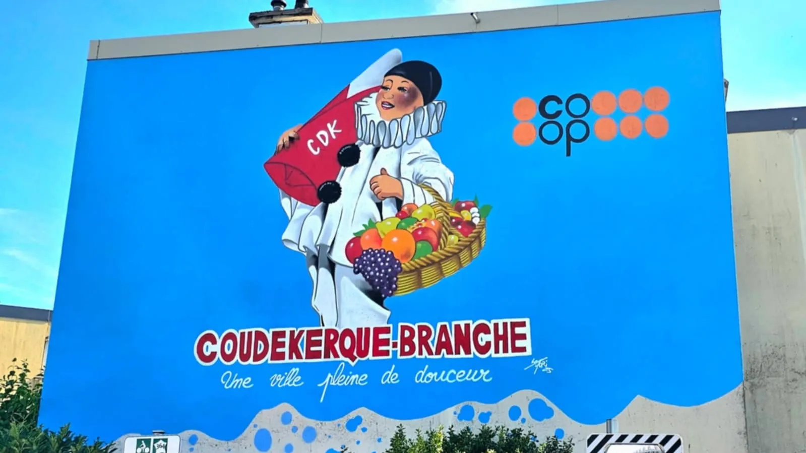 Une nouvelle fresque pleine de poésie et d'Histoire à Coudekerque-Branche