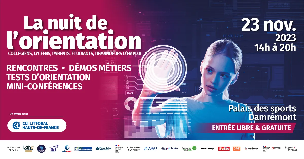 La Nuit de l'Orientation à Boulogne-sur-mer avec la CCI Littoral Hauts ...