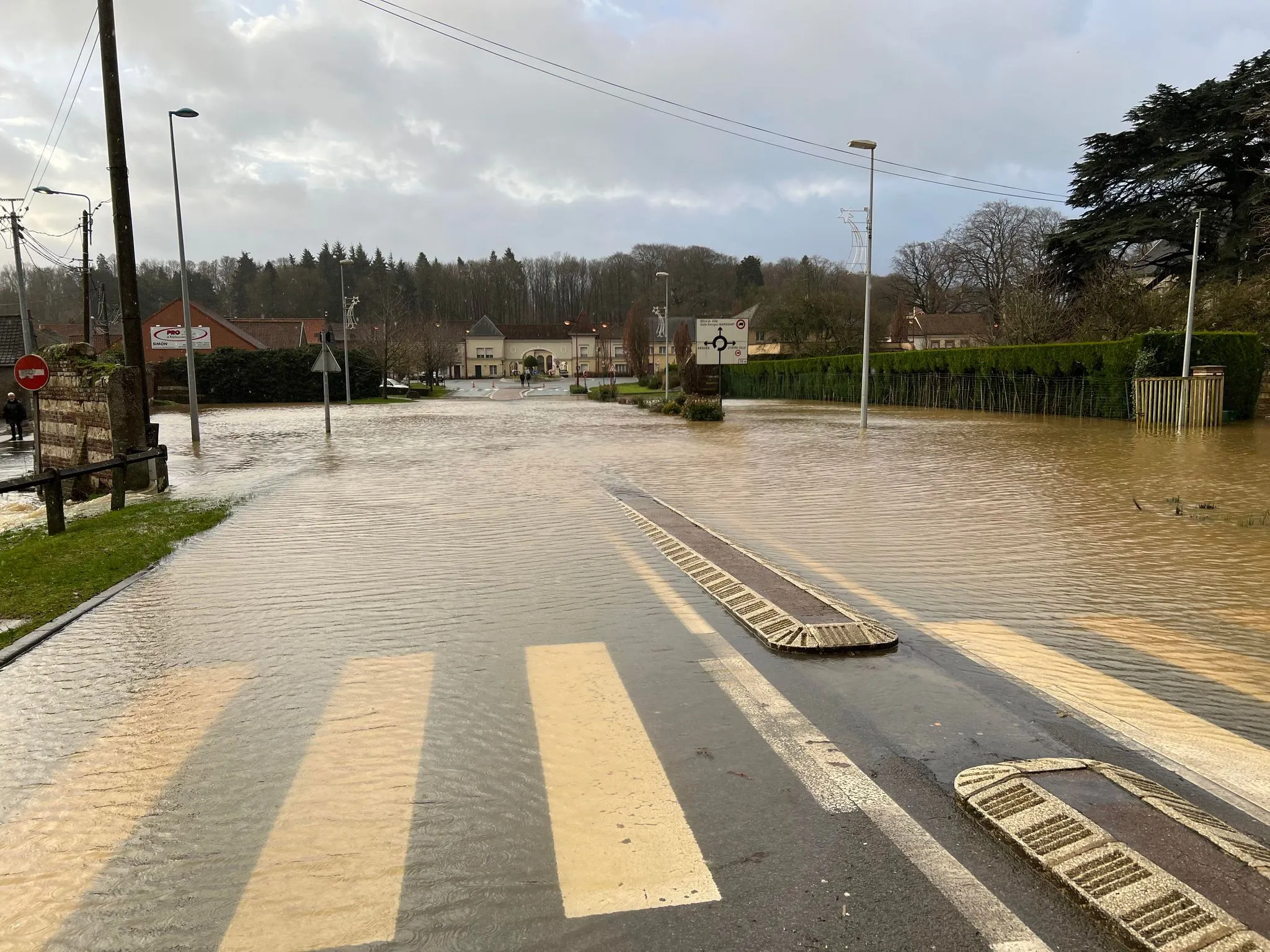 La liste des routes coupées à la circulation à causes des inondations ...