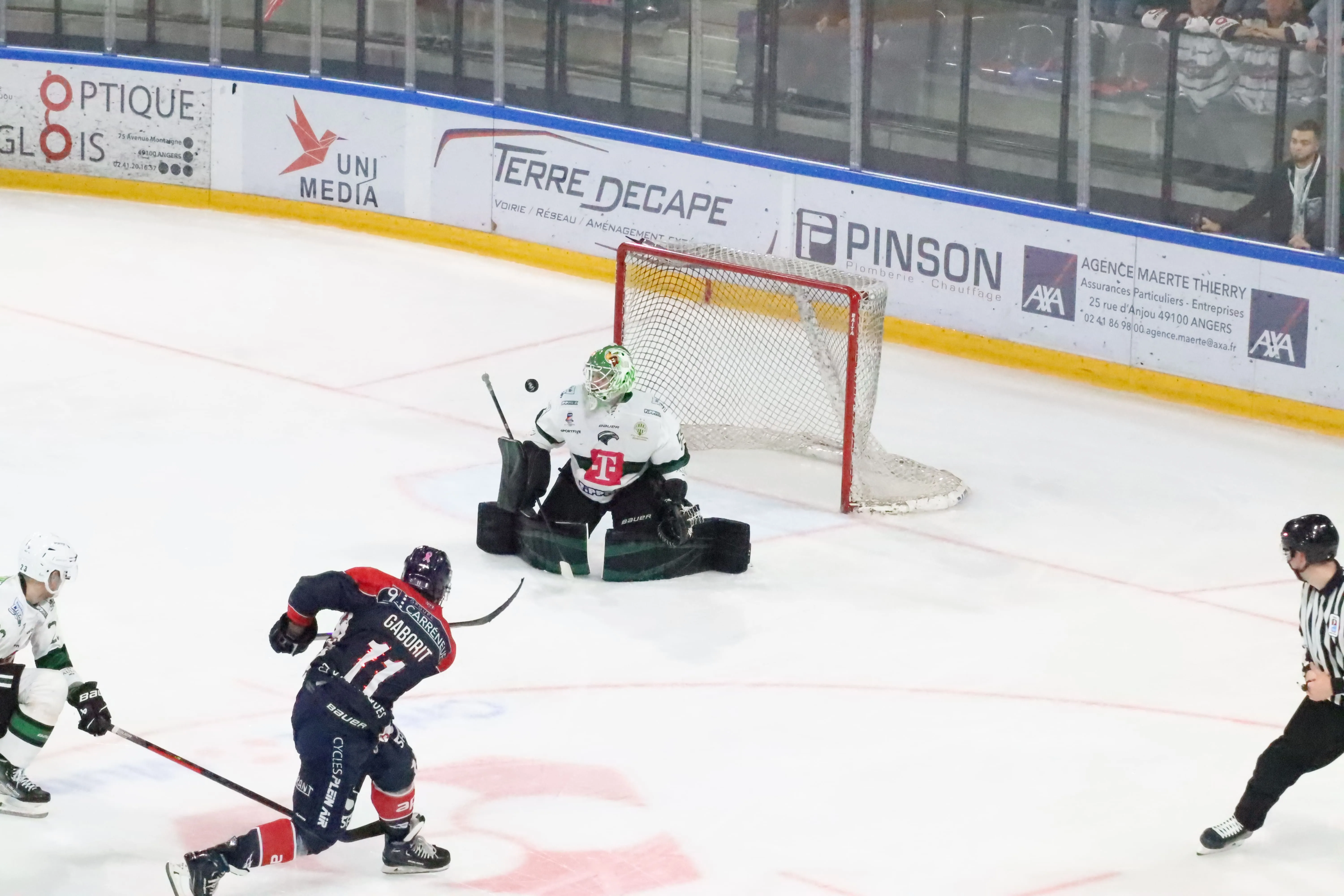 Hockey sur glace. Les Ducs d’Angers ont répondu à l’appel de Cardiff