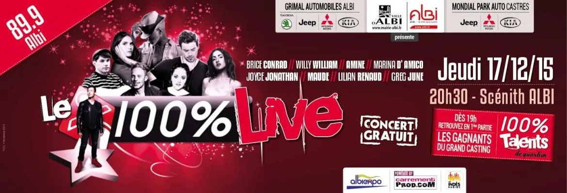 100% LIVE ALBI 2015