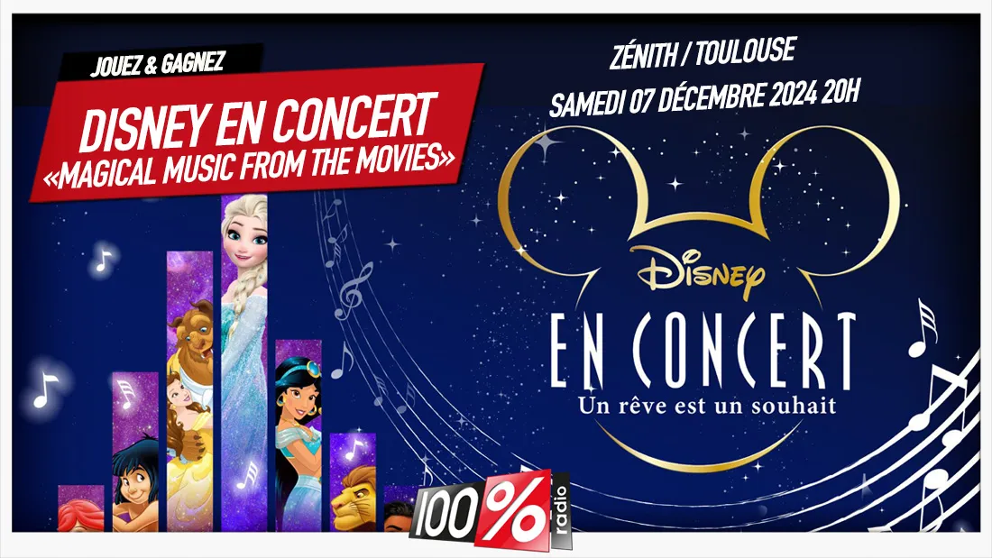 Gagnez vos invitations pour DISNEY EN CONCERT