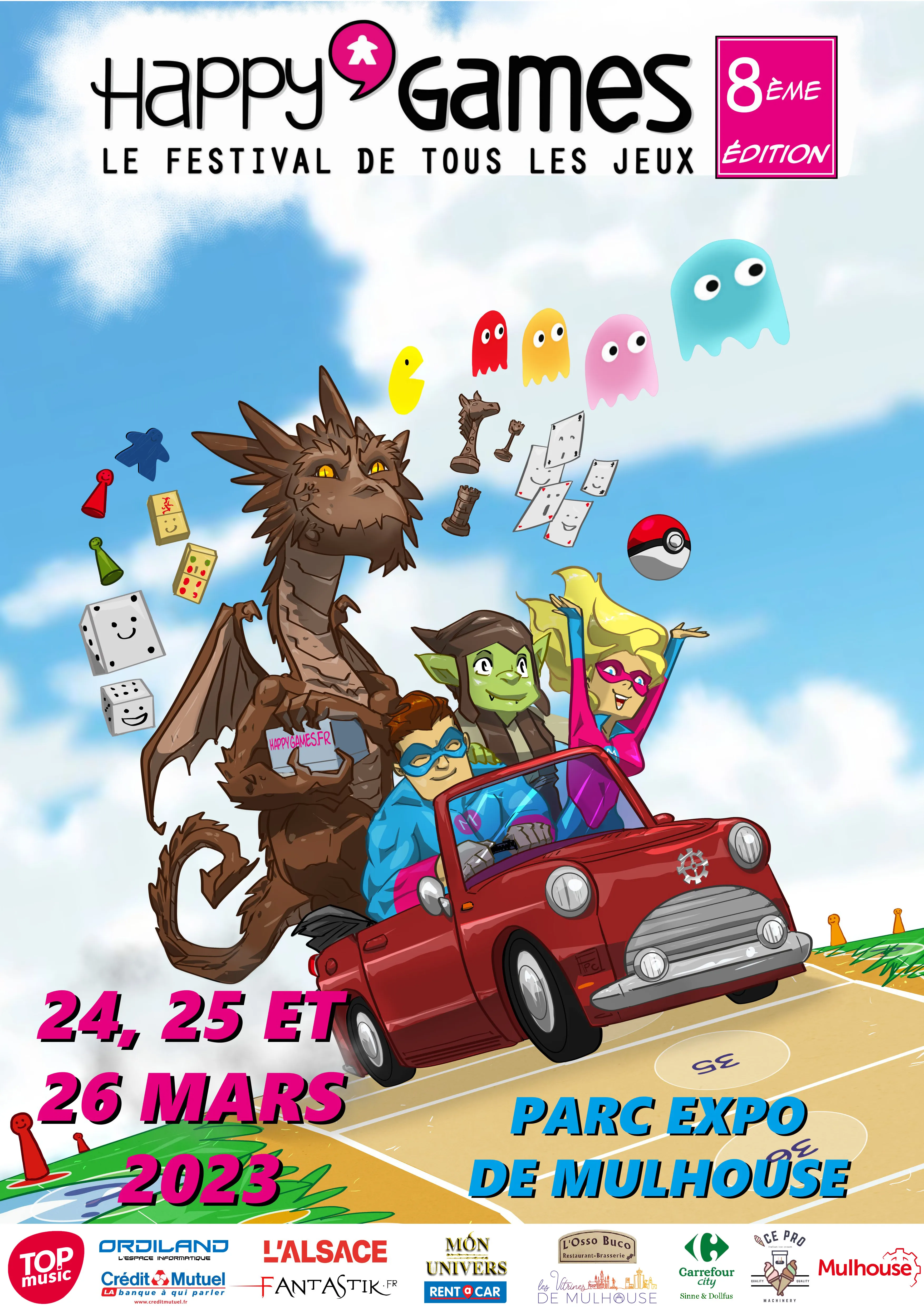 Happy'Games - Le festival de tous les jeux - 8ème édition