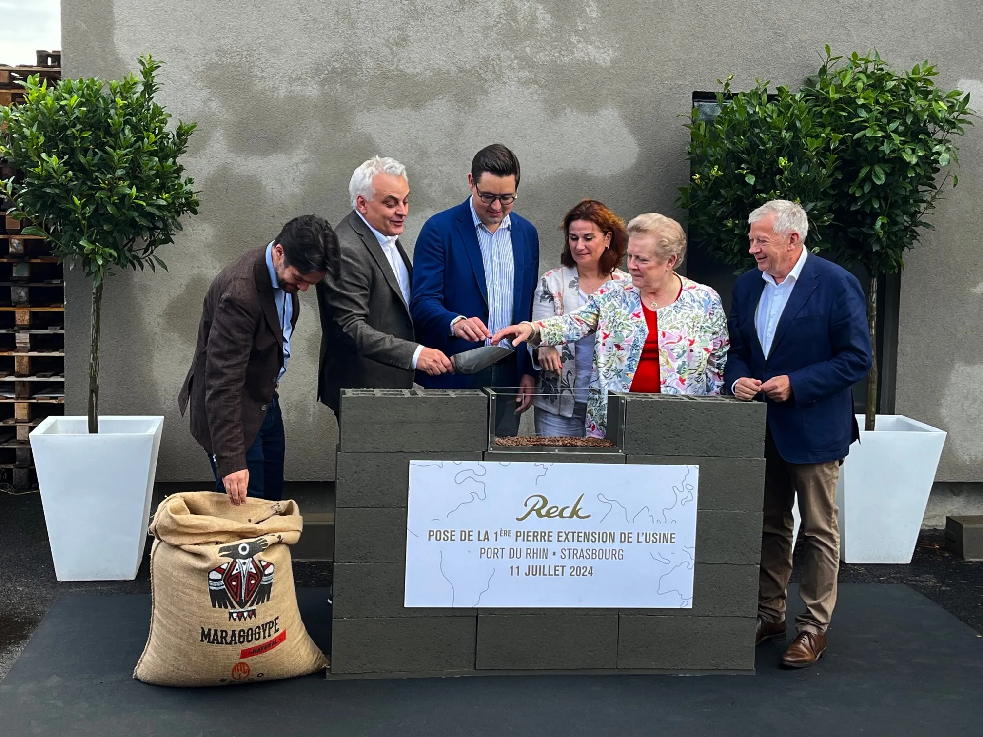 A Strasbourg, l’usine Cafés Reck s’agrandit