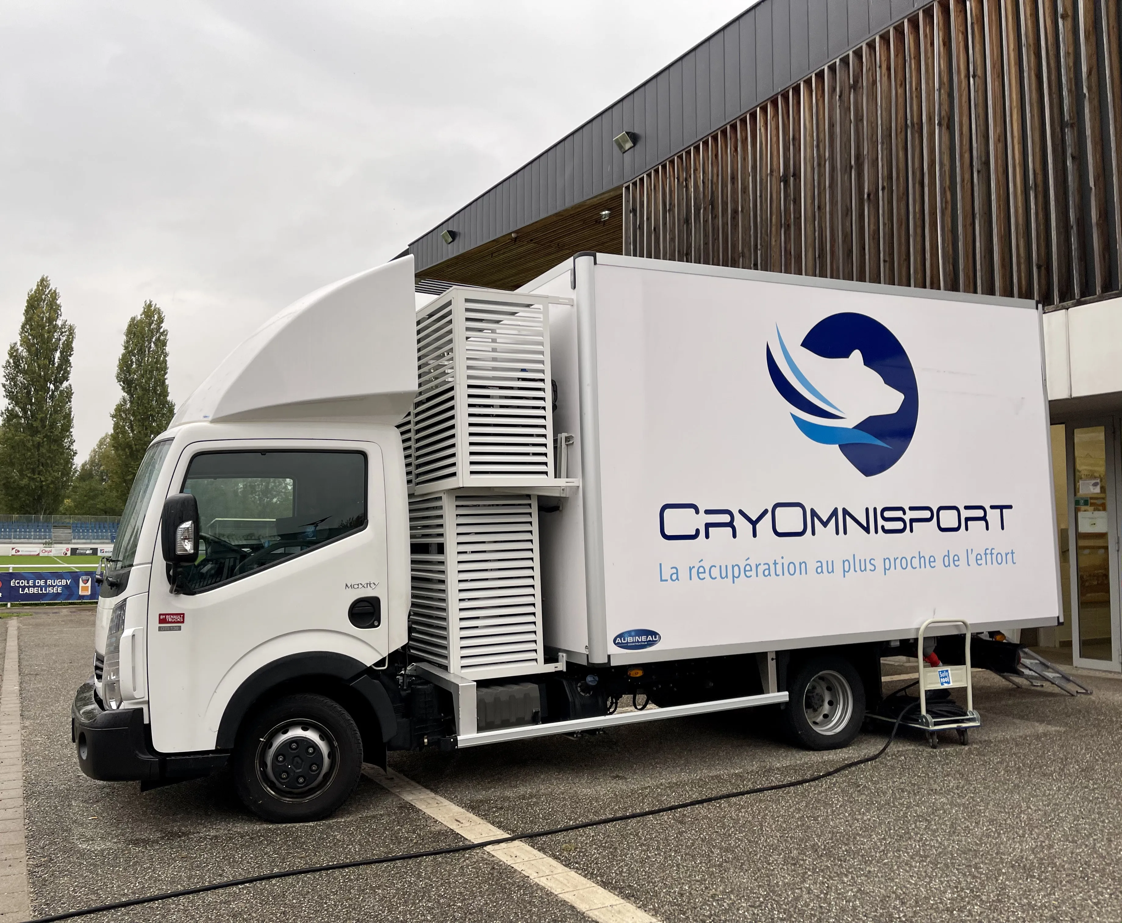 Le seul camion de cryothérapie ambulant de France est en Alsace