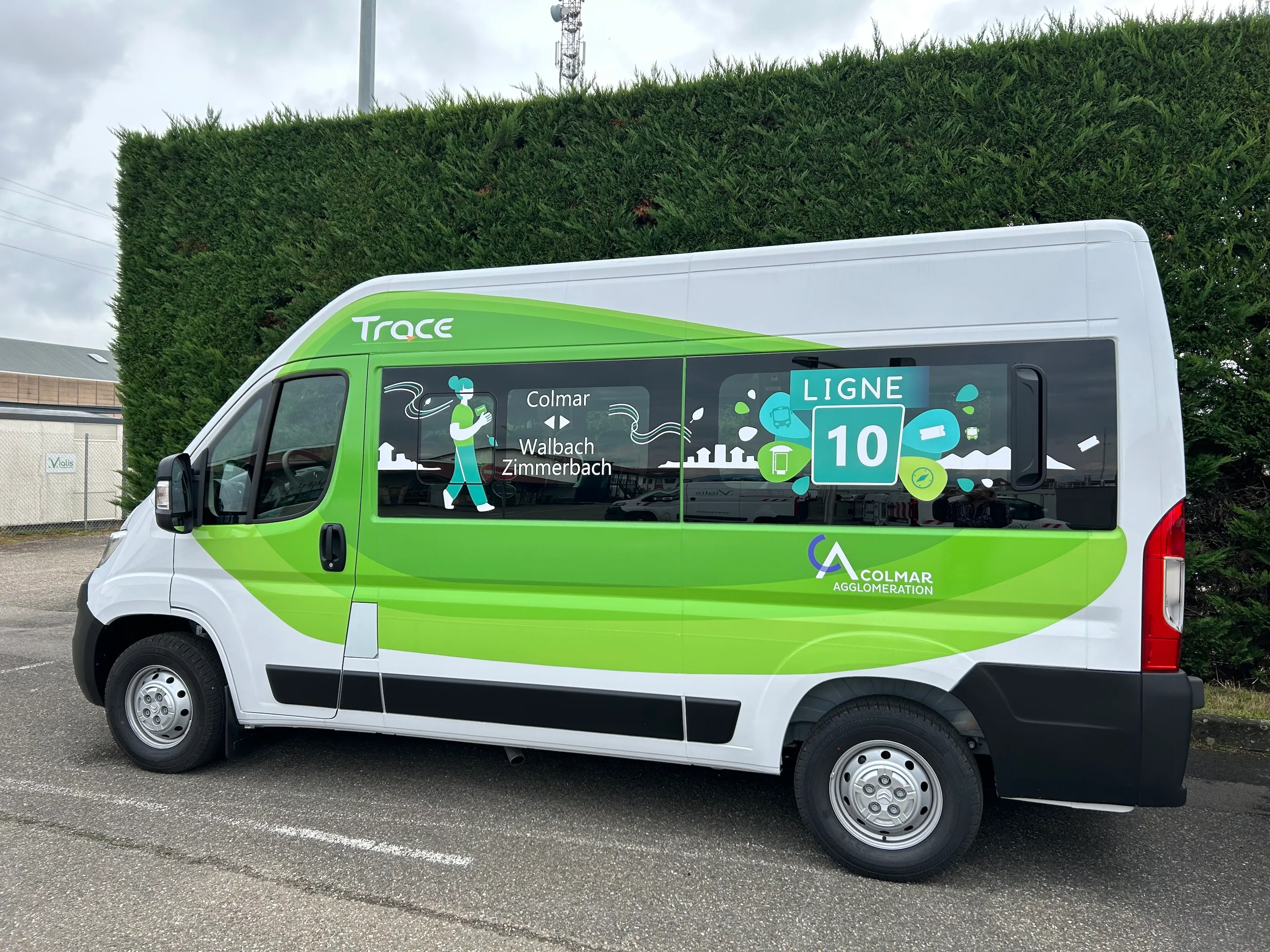 Nouvelle ligne de bus et nouvelle appli à la Trace à Colmar