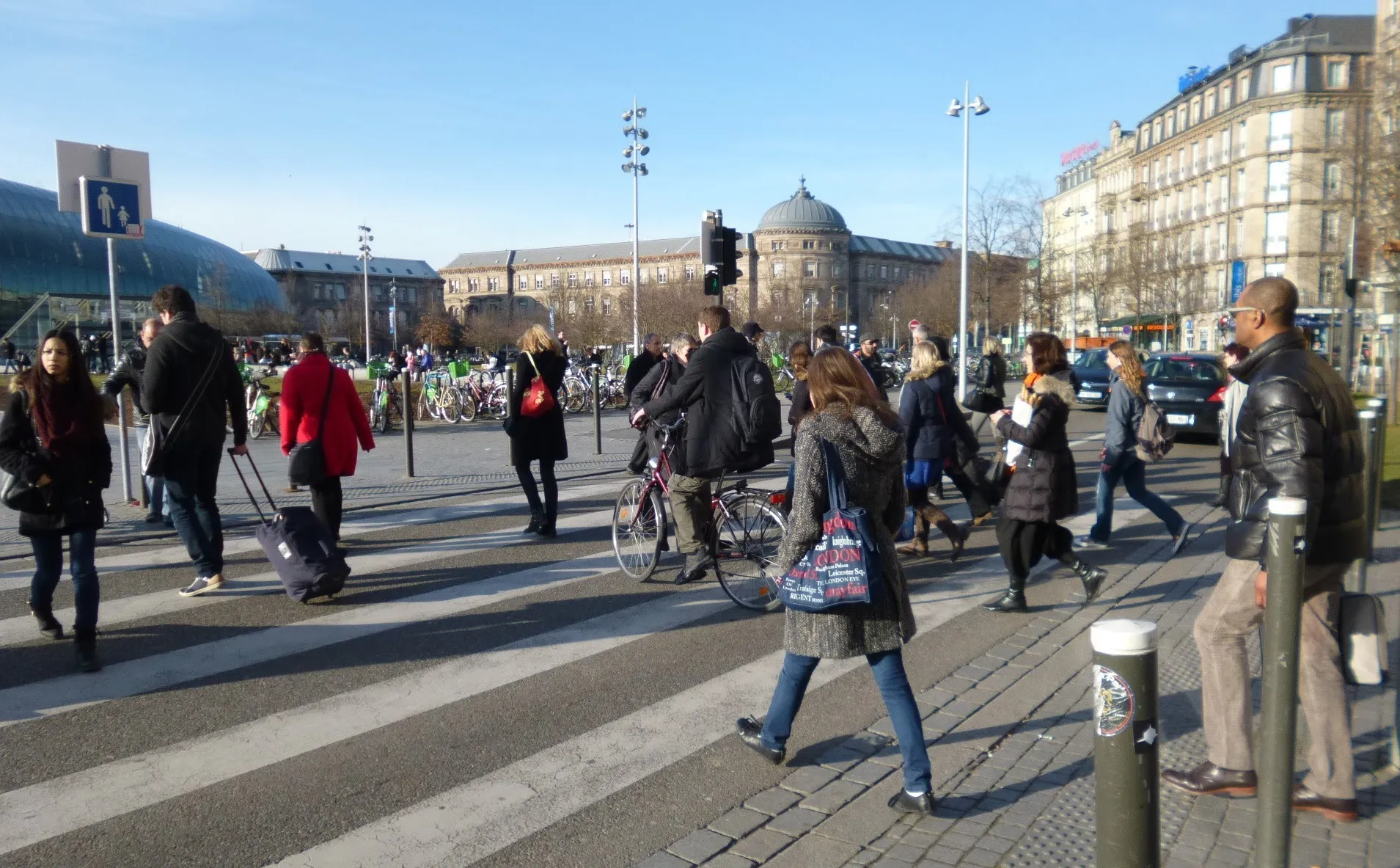 Strasbourg deuxième grande ville marchable de France