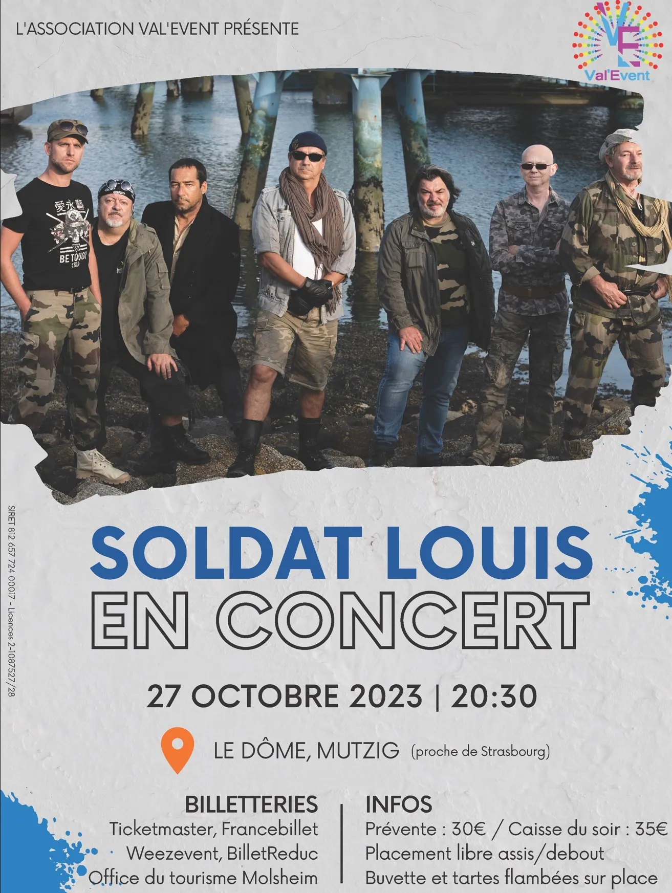 Concert de Soldat Louis au Dôme de Mutzig